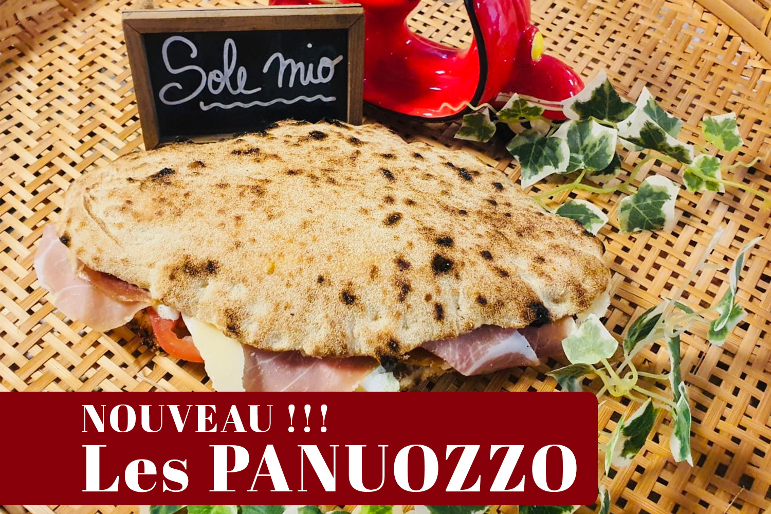 Nouveau !!! Panuozzi - Restaurant Solemio